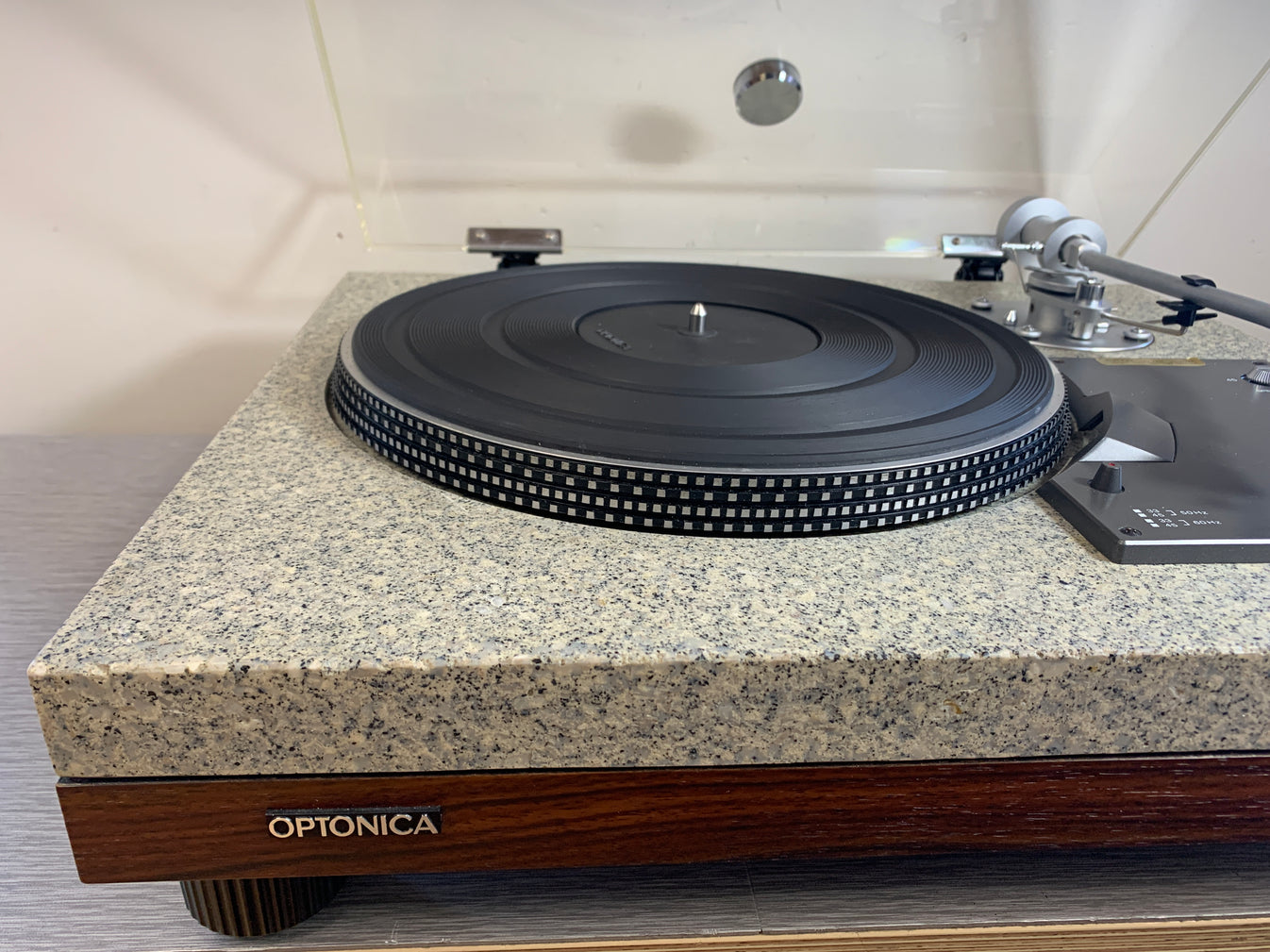 Optonica RP-3636 MKII Direct Drive Turntable * Granite & Wood Plinth ...