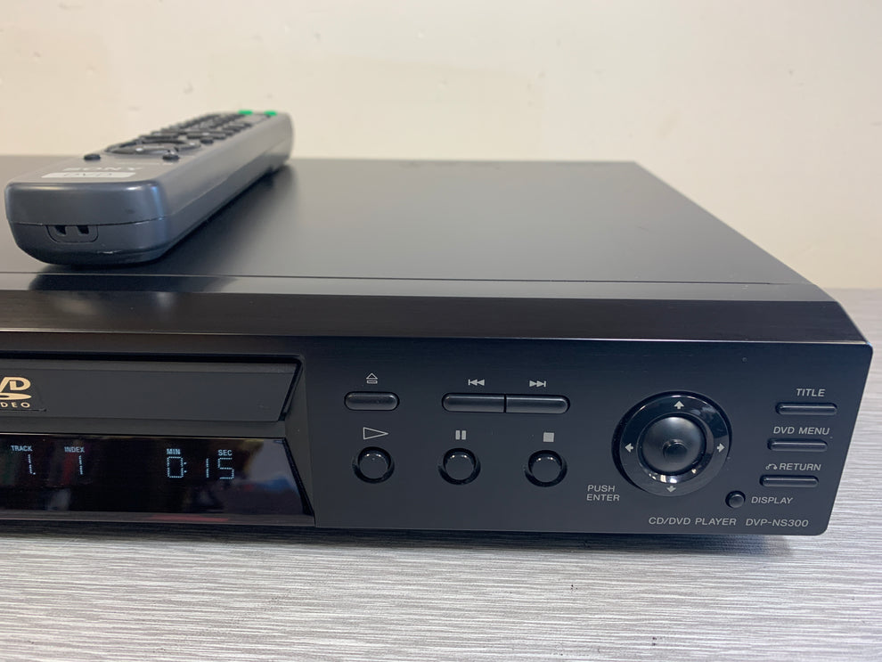 Sony DVP-NS300 DVD/CD Player * Remote Control – The Turntable Store
