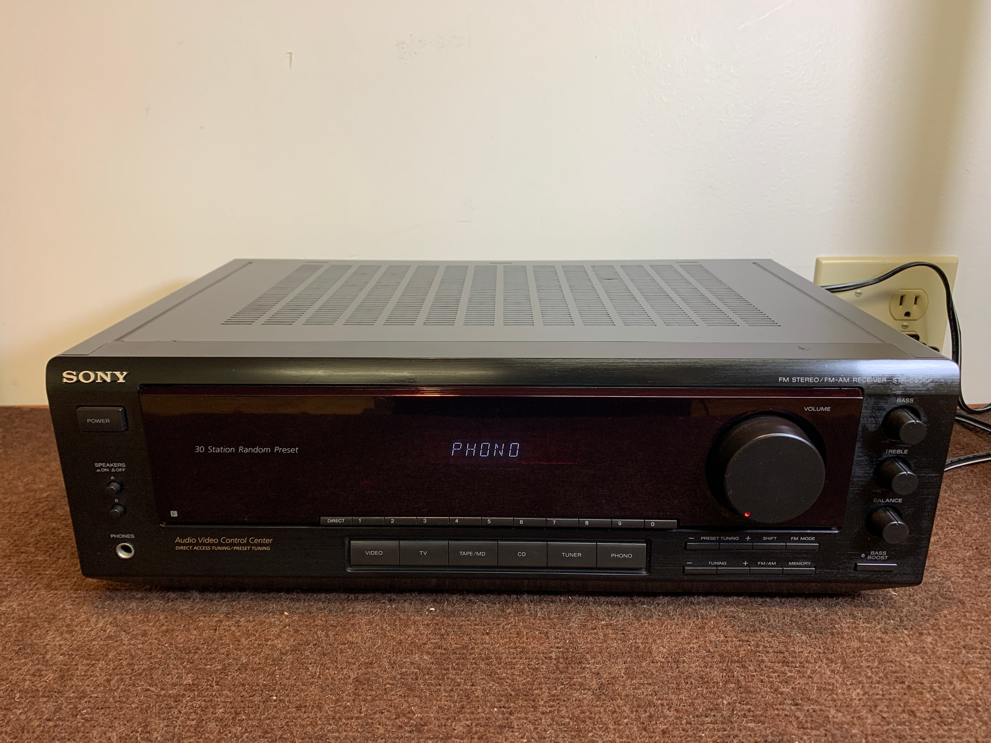Sony STR-DE310 Stereo Receiver * 100W RMS * 1996 – The Turntable Store