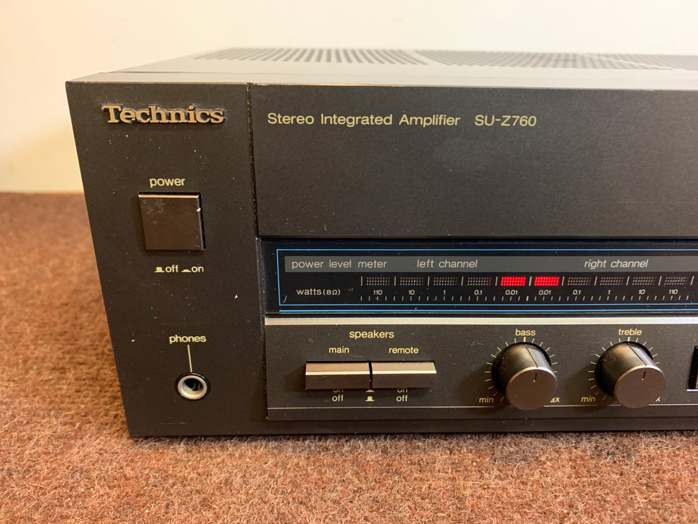 Technics SU-Z760 Stereo Integrated Amplifier * 100W RMS * – The ...