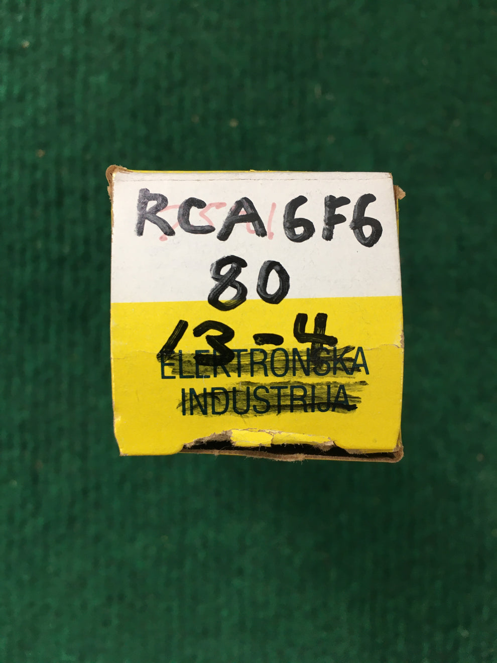RCA 6F6 Vacuum Tube * Tested 80% – The Turntable Store
