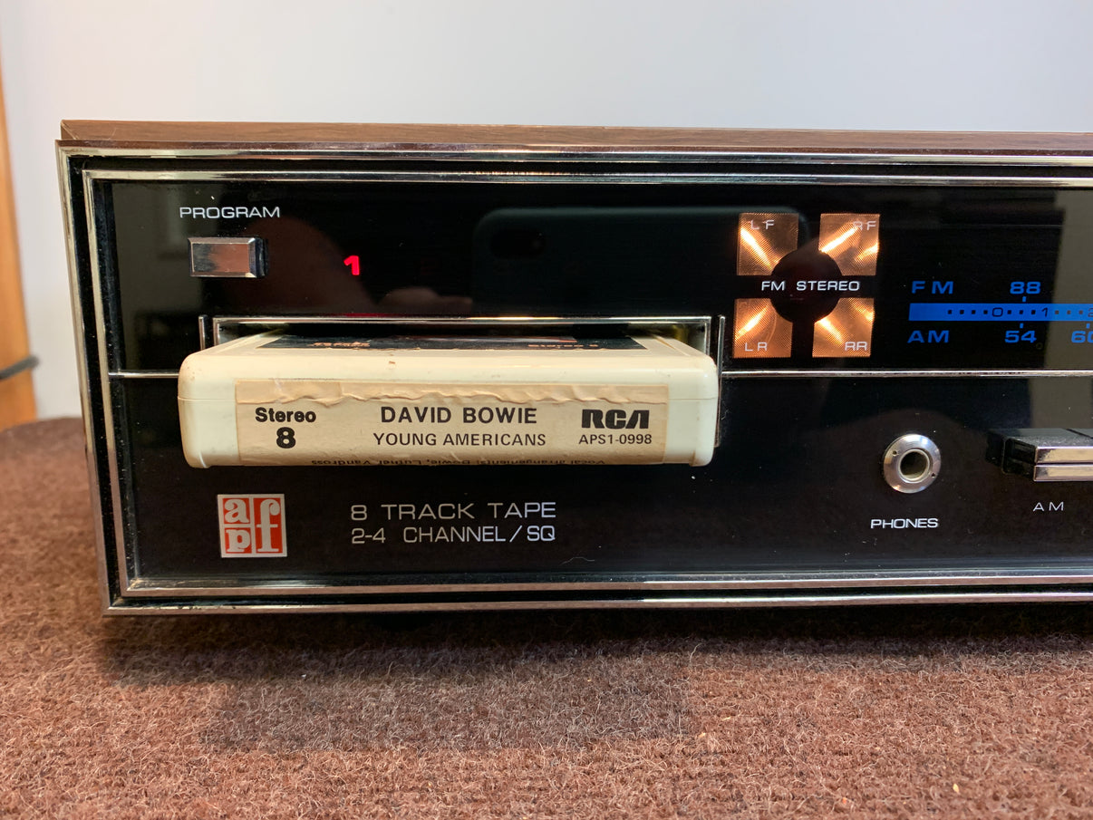 APF Electronics SQ362 Stereo Receiver with 8 Track Player – The Turntable Store