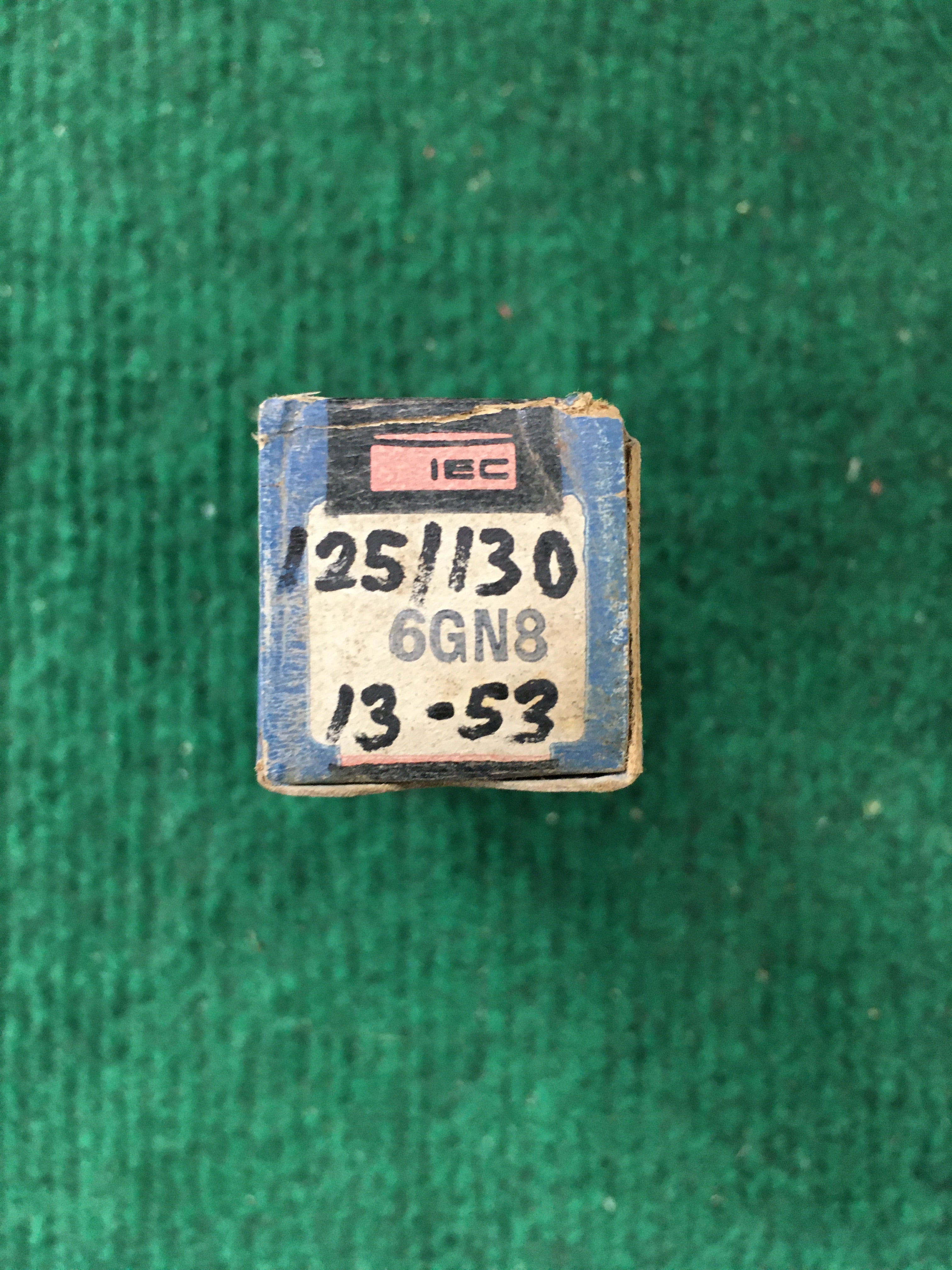 IEC Servicemaster 6GN8 Vacuum Tube * Tested 125/130% – The Turntable Store