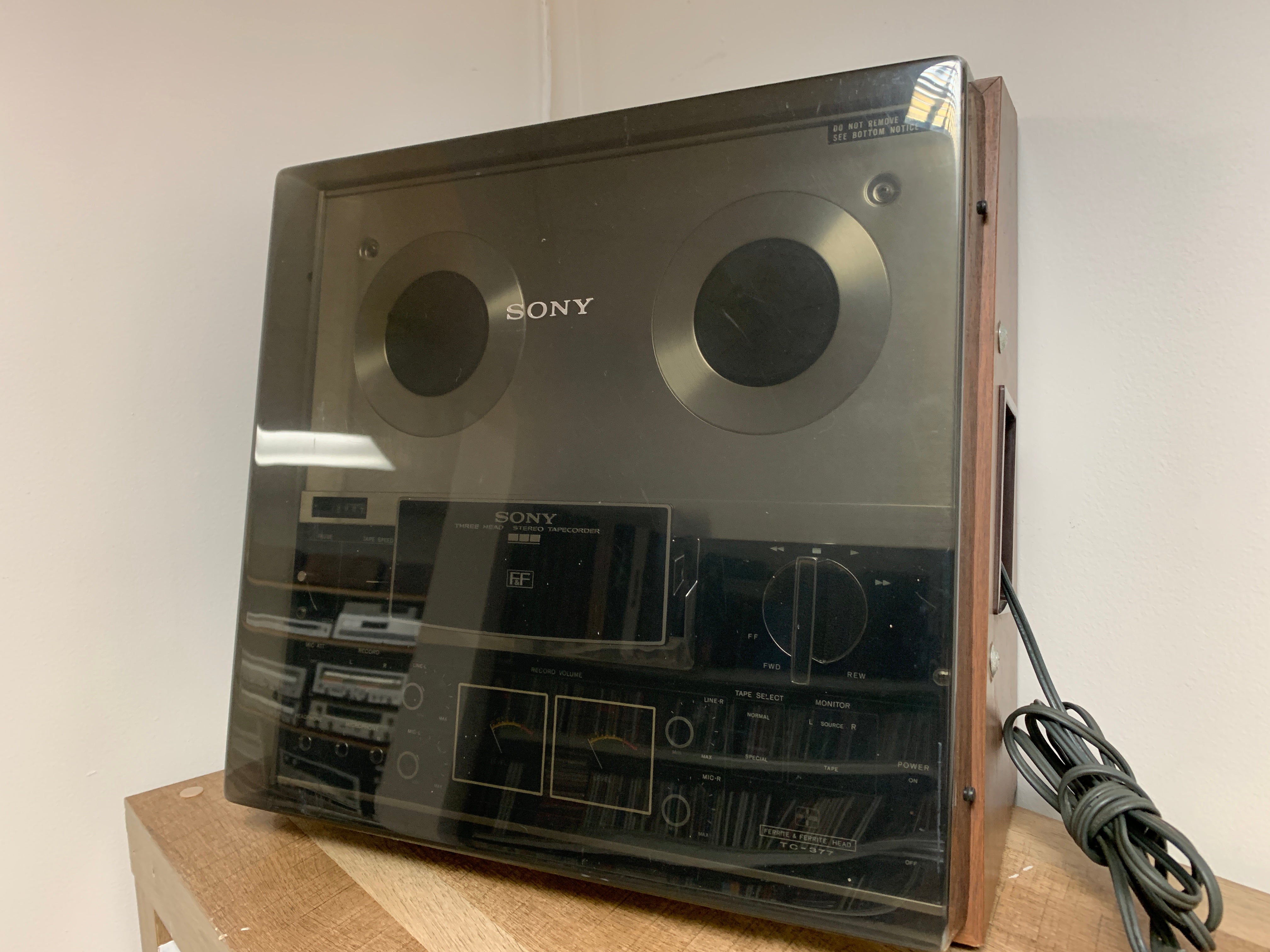Sony TC-377 Reel to Reel Recorder – The Turntable Store