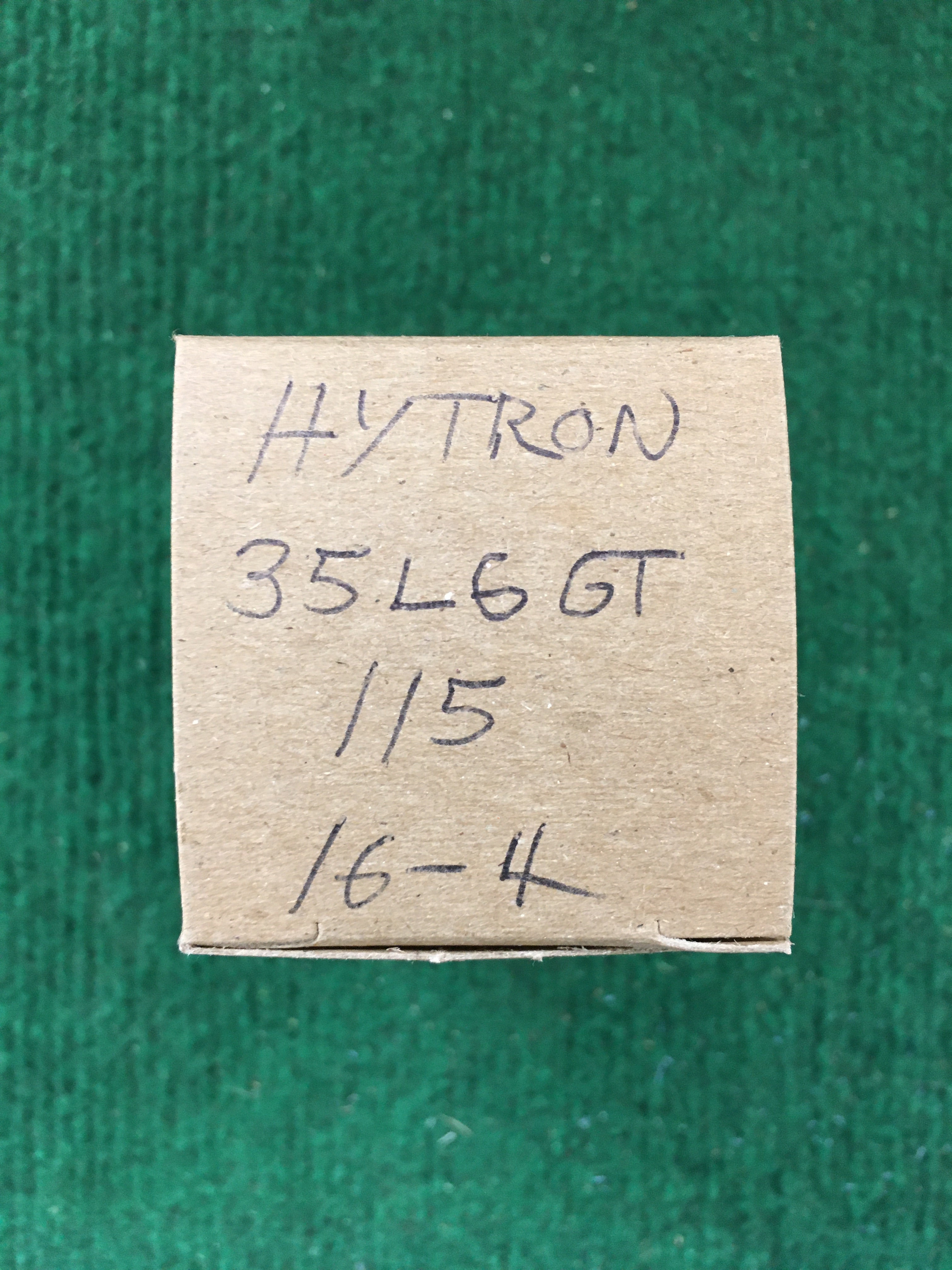 Hytron 35L6GT Vacuum Tube * Tested 115 – The Turntable Store