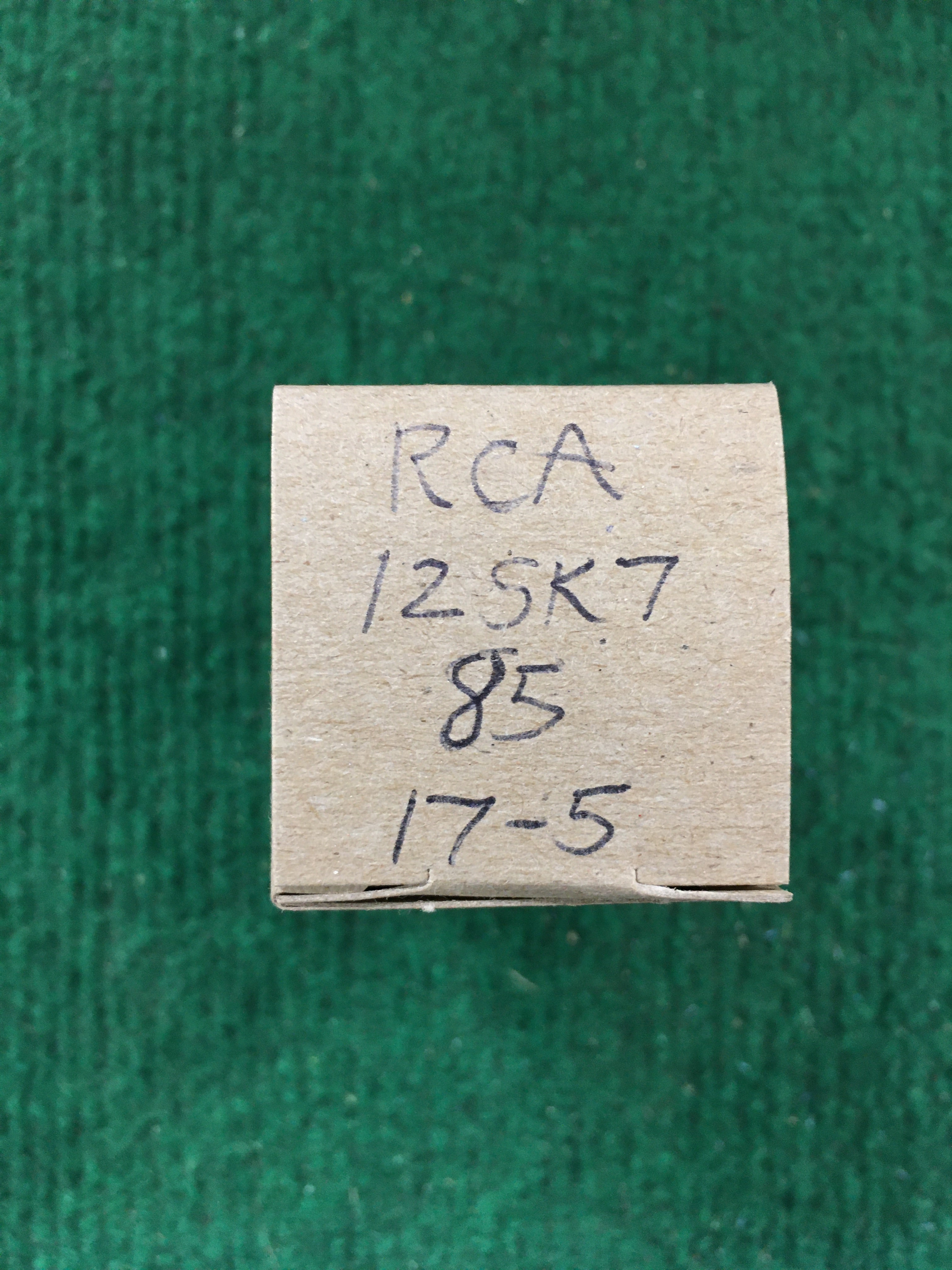 RCA 12SK7 Vacuum Tube * Tested 85 – The Turntable Store