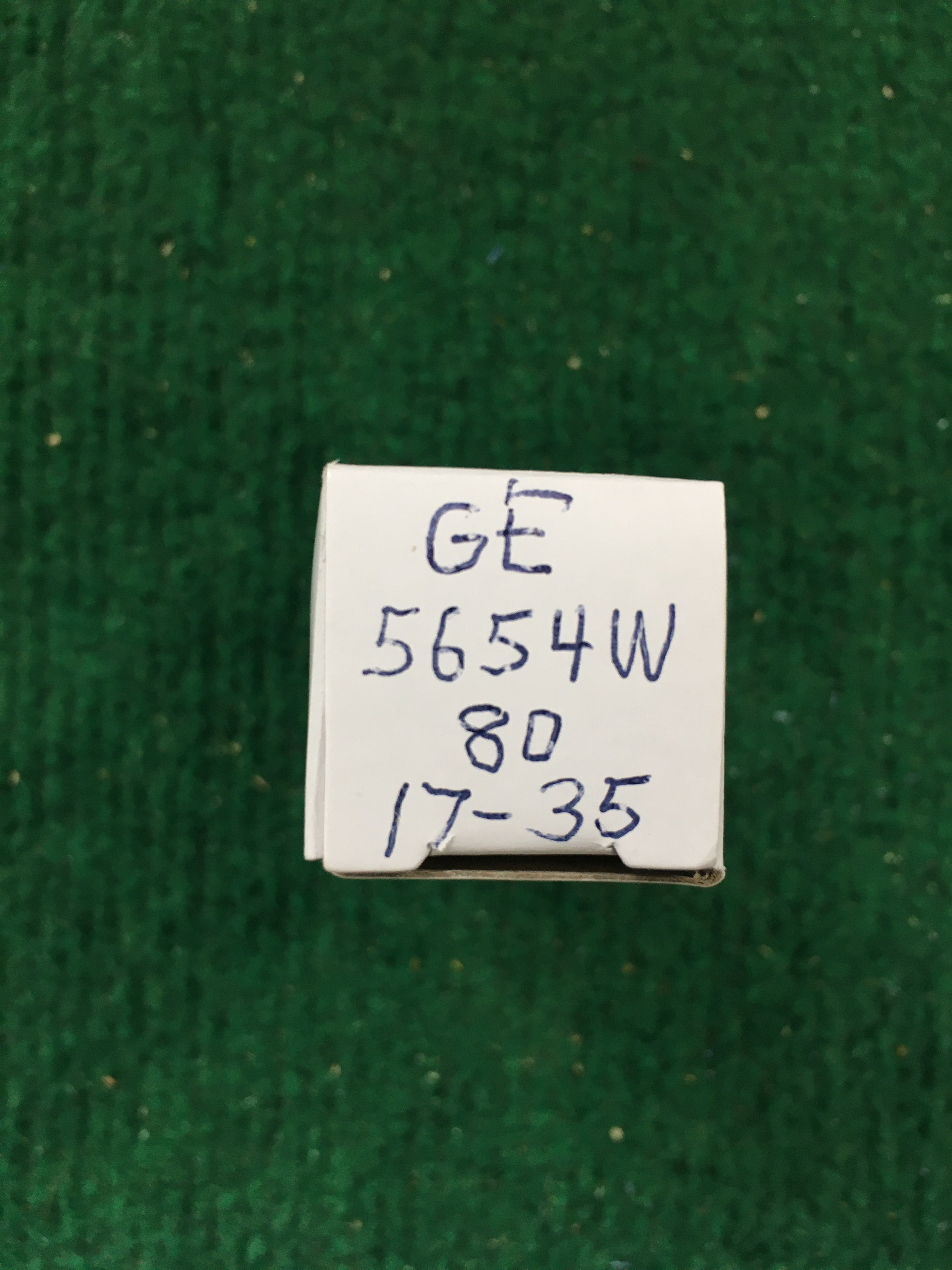 GE 5654W Vacuum Tube * Tested 80 – The Turntable Store