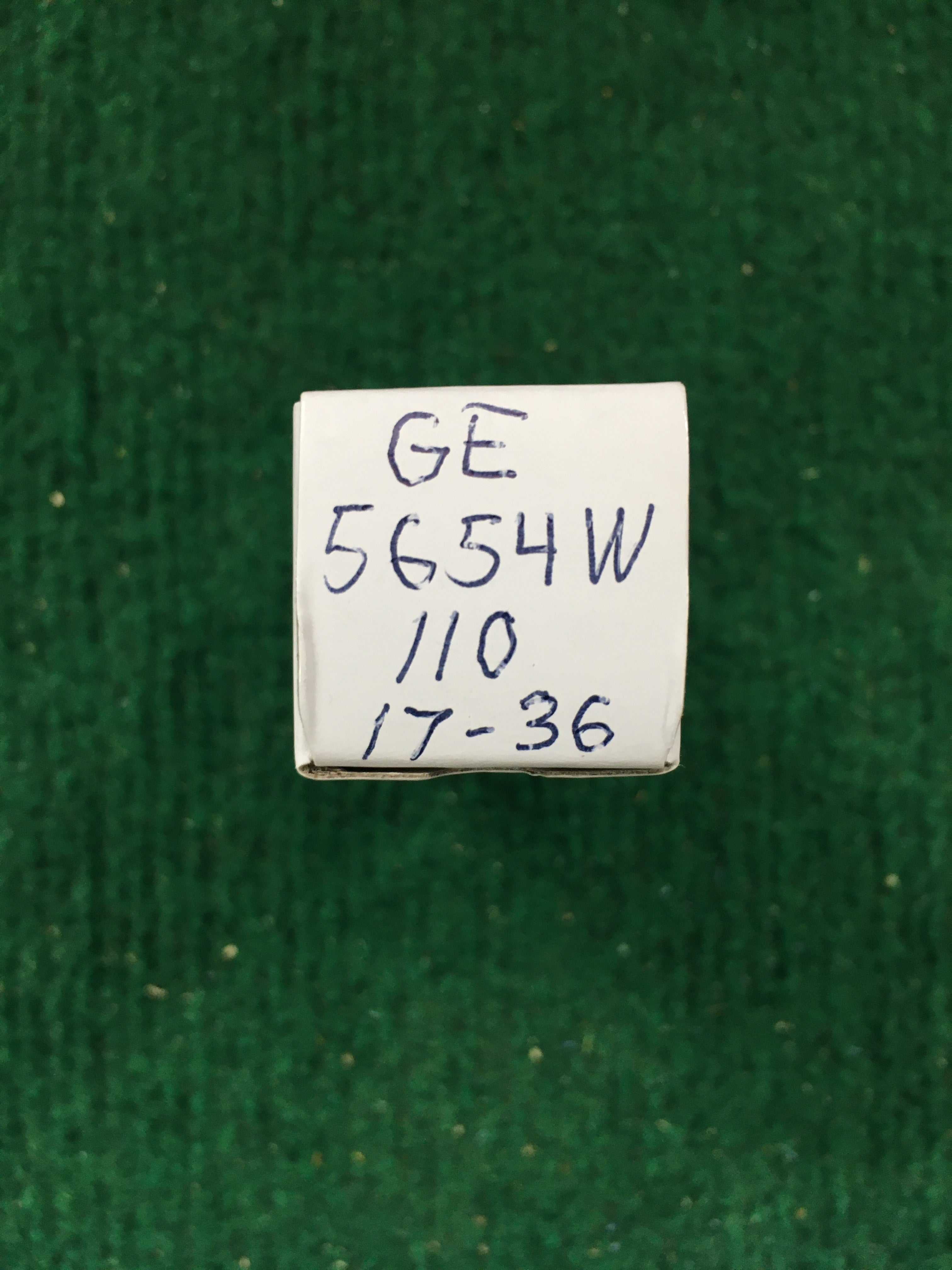 GE 5654W Vacuum Tube * Tested 110 – The Turntable Store