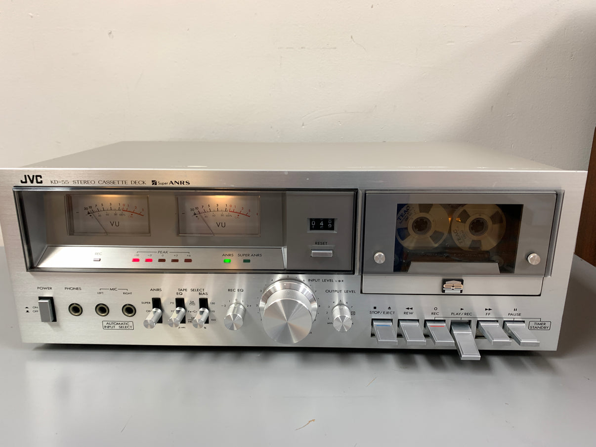 JVC KD-55 Single Cassette Deck * Read Description – The Turntable Store