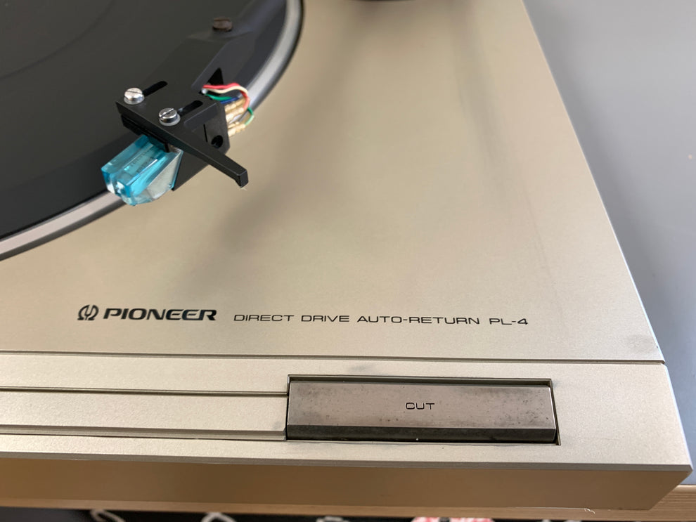 Pioneer PL-4 Turntable with New Stylus – The Turntable Store