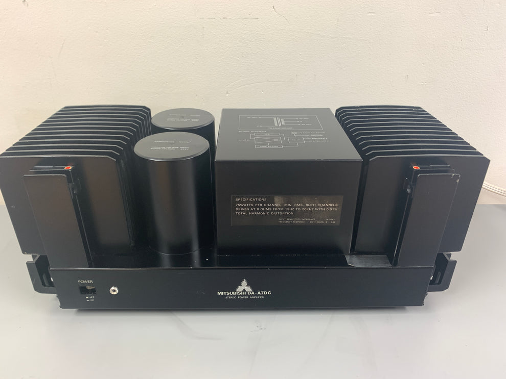 Mitsubishi DA-A7DC Power Amplifier – The Turntable Store