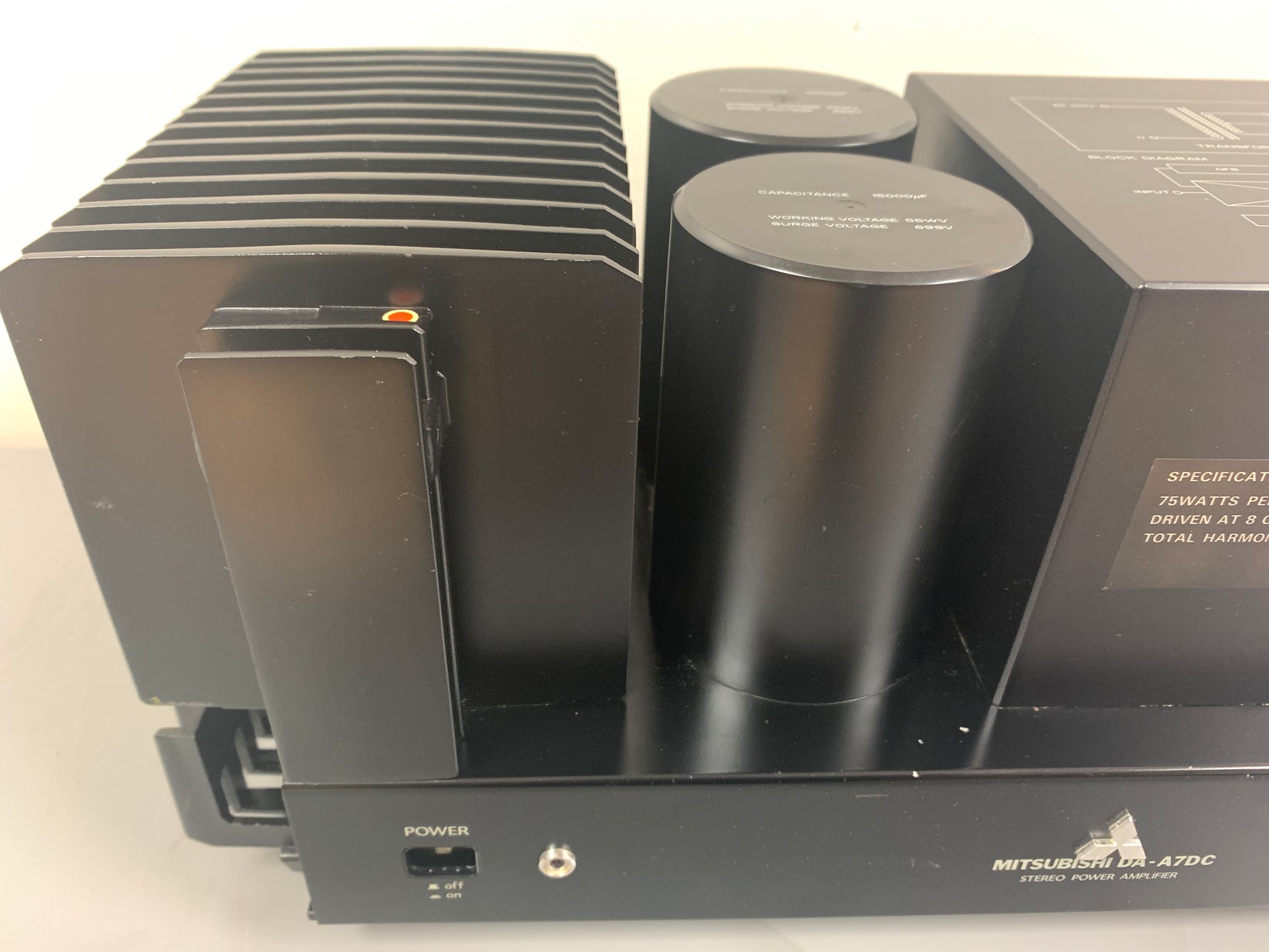 Mitsubishi DA-A7DC Power Amplifier – The Turntable Store