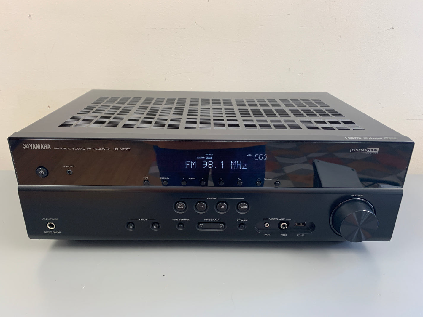 Yamaha RX-V375 Stereo Receiver * 4K HDMI – The Turntable Store