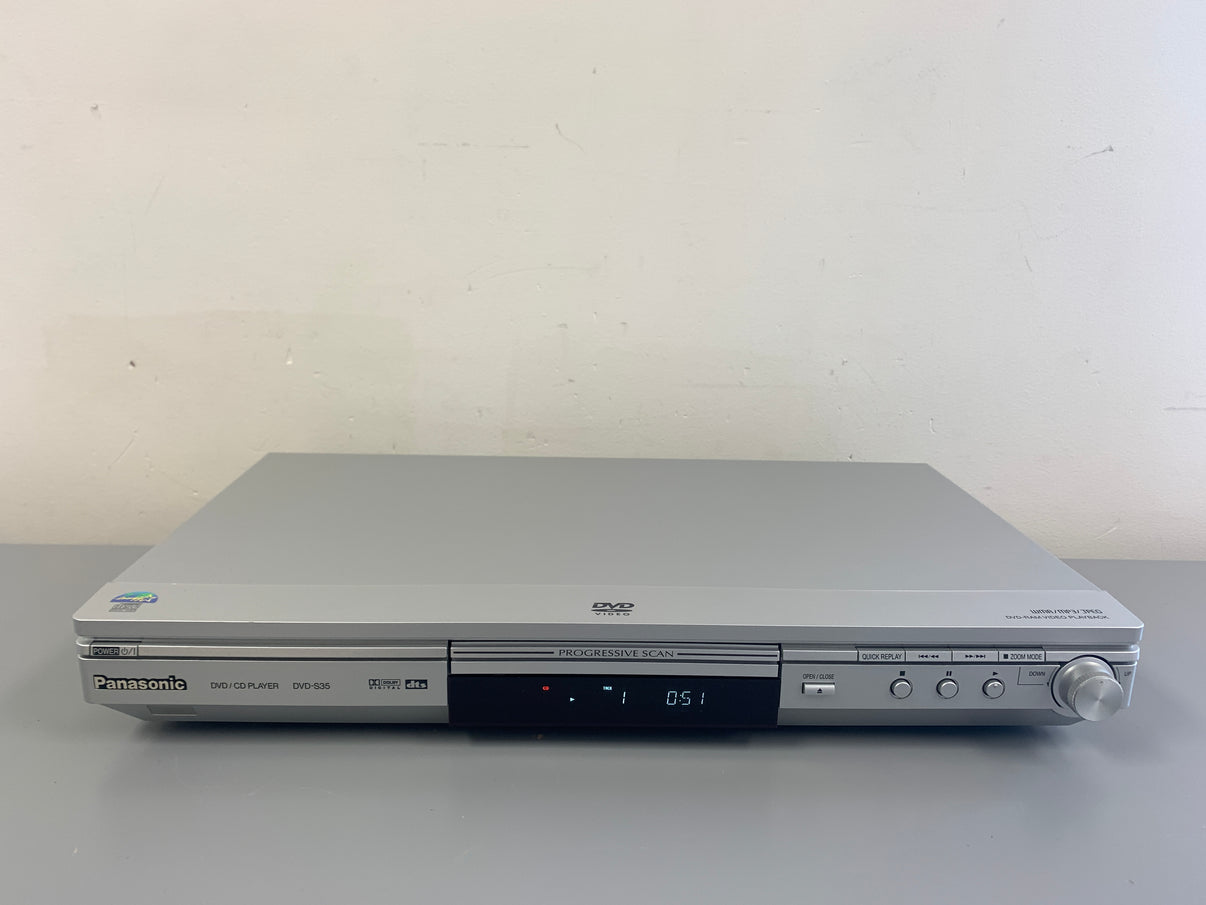 Panasonic DVD-S35 CD/DVD Player – The Turntable Store