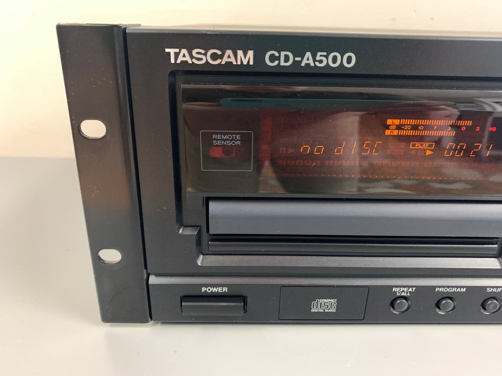 Tascam CD-A500 CD Player and Cassette Combo Player / Recorder – The ...