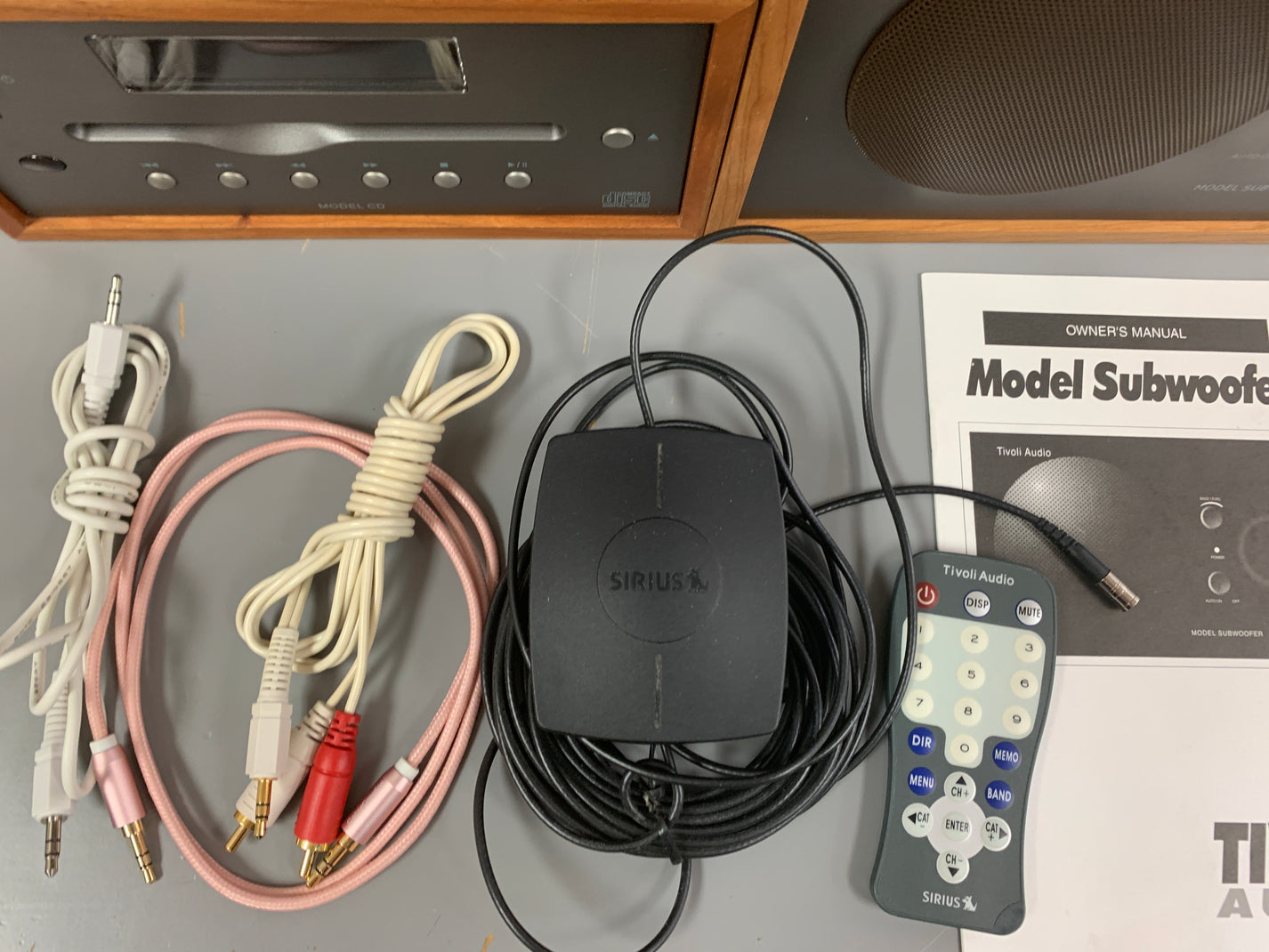 Tivoli Audio Complete Set - Model Satellite - Model CD - Model Subwoof ...