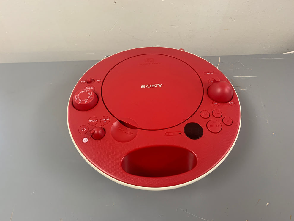 Sony ZS-E5 Portable Radio and CD Player – The Turntable Store
