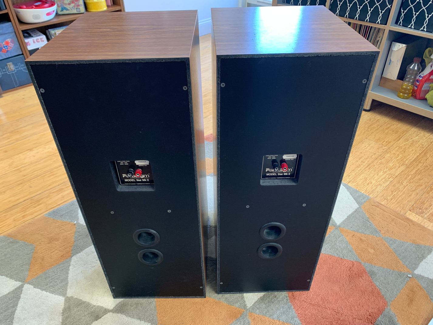 Paradigm 9se MKII Floor Standing Speakers * Consecutive Serials – The ...