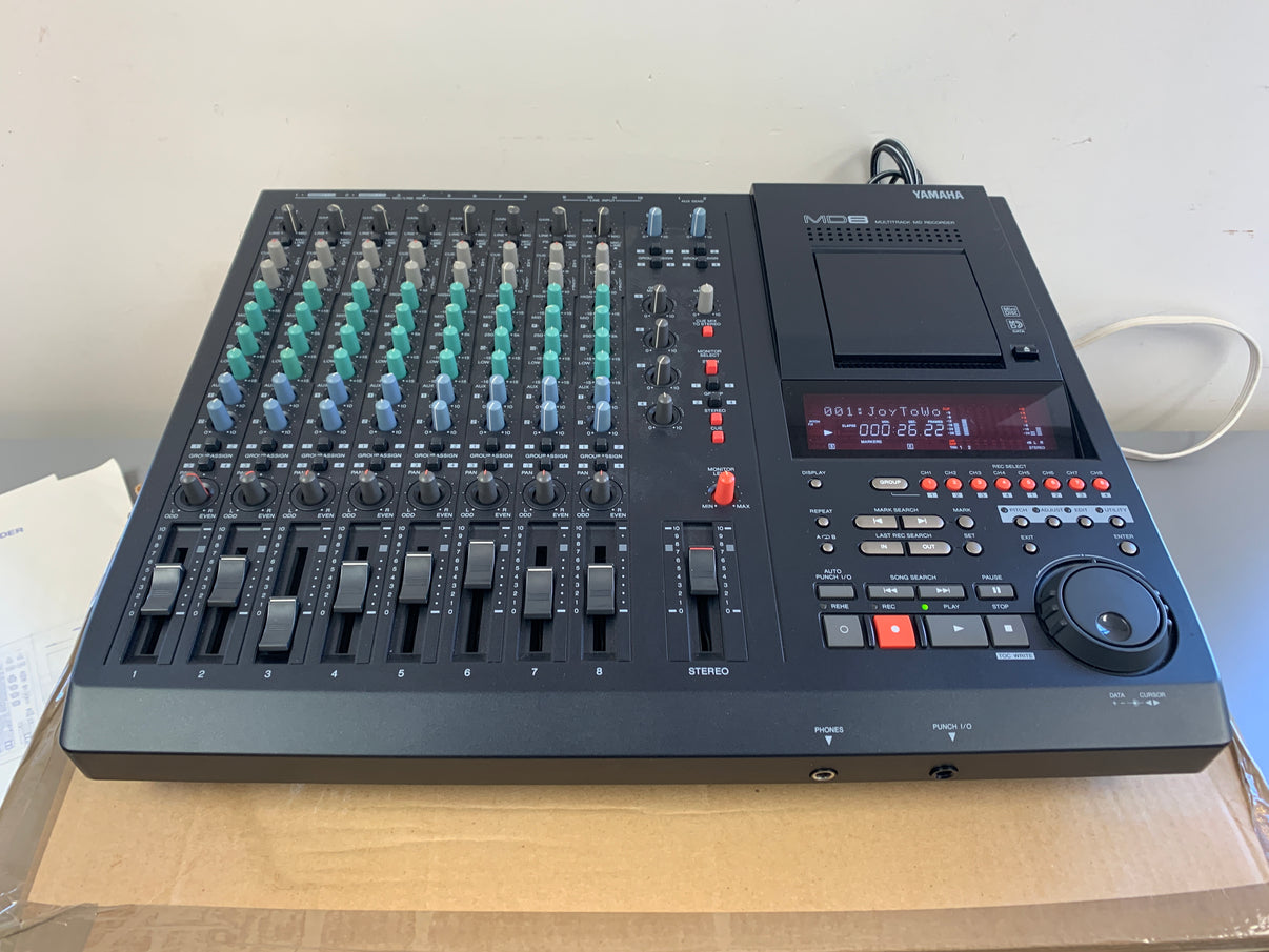 Yamaha MD8 Multi-Track Minidisc Recorder * Original Box * Manuals – The ...