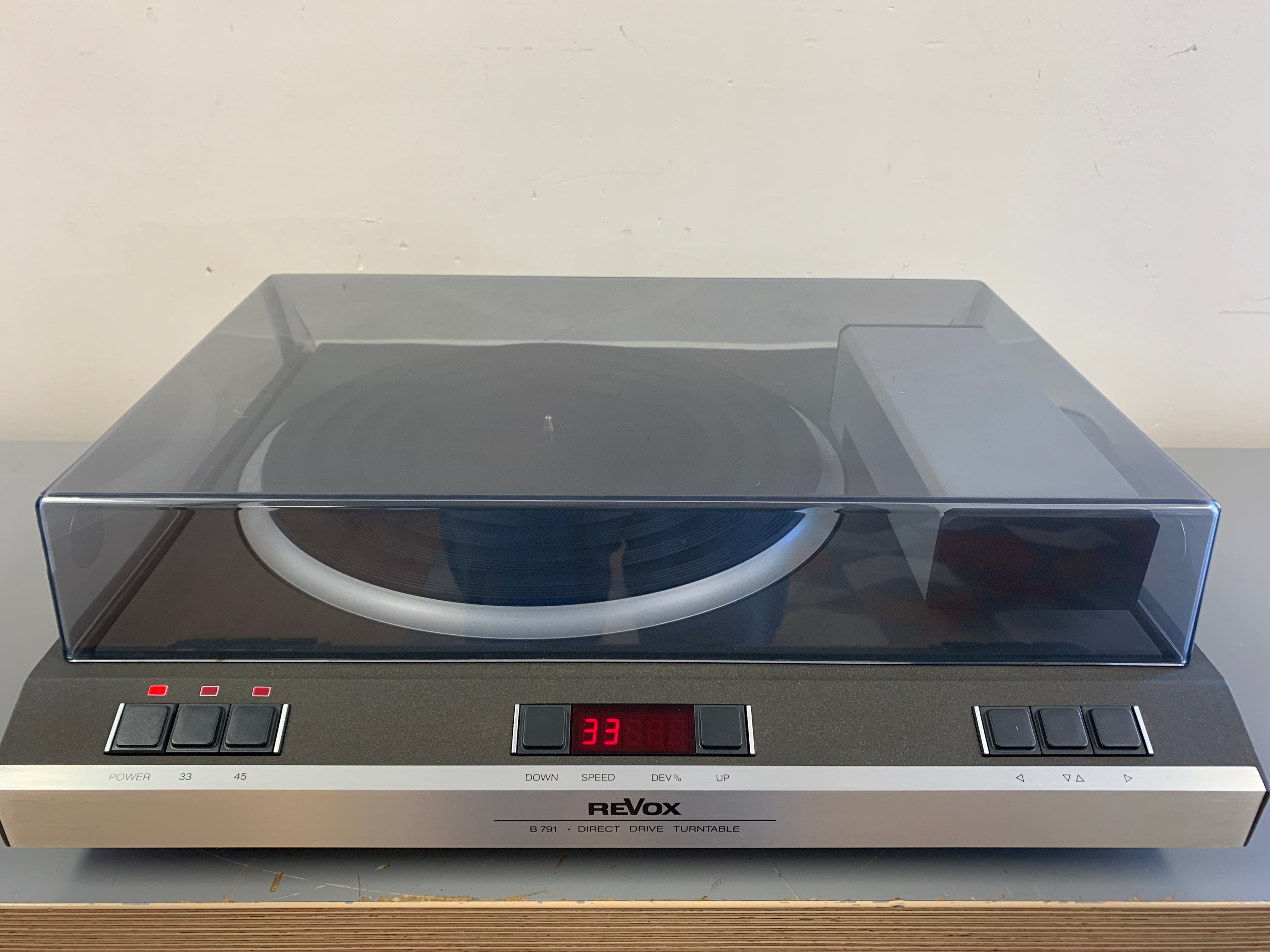 Revox B791 Turntable * Linear Tracking * ADC Cartridge – The Turntable ...