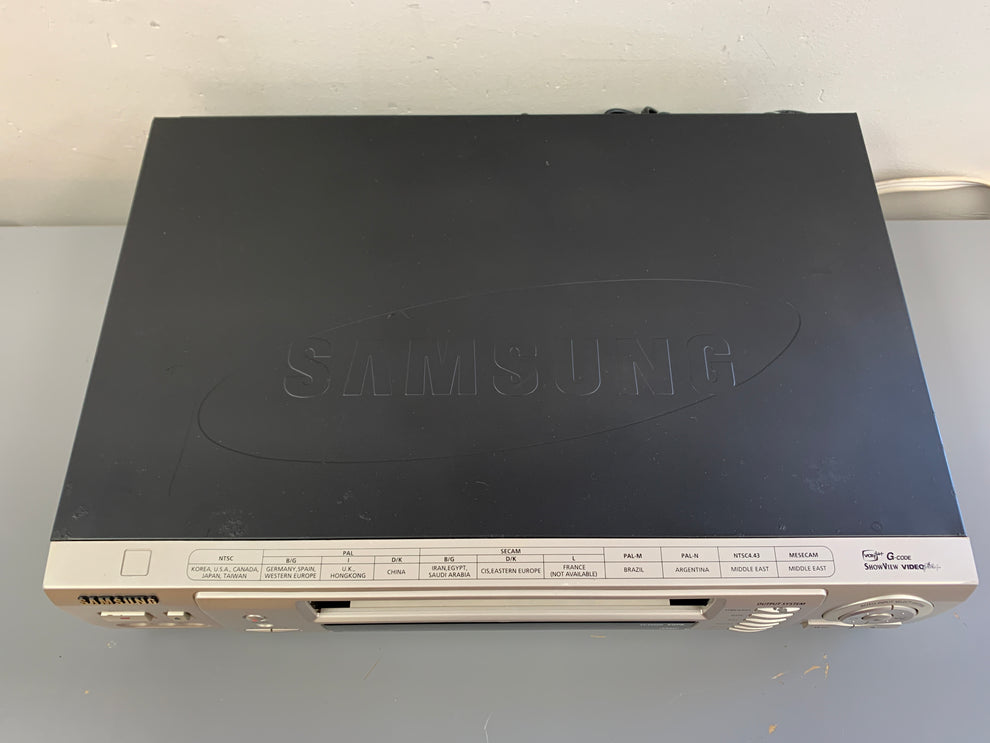 Samsung SV-5000W Worldwide VHS Player – The Turntable Store