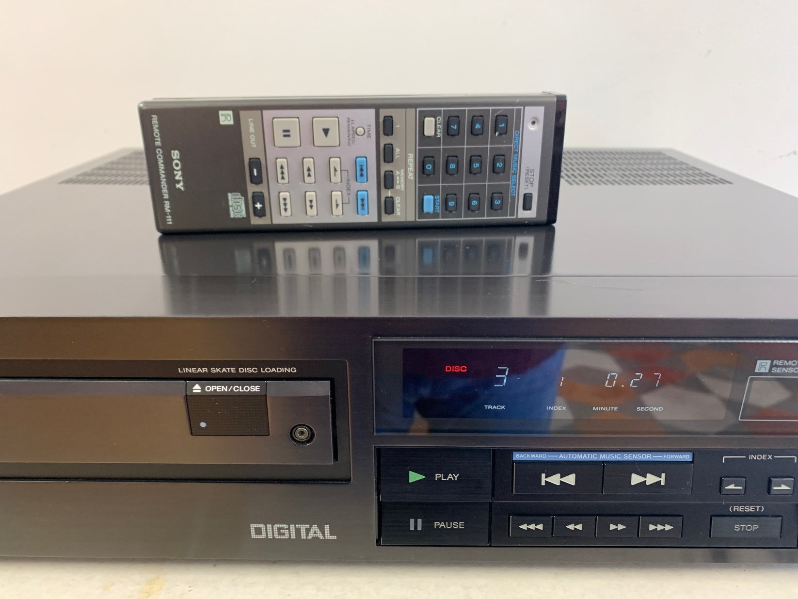 Sony CDP-501ES Single CD Player * Remote * Manual * Box – The Turntable ...