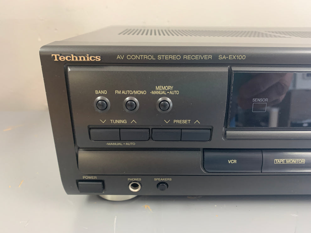 Technics SA-EX100 Stereo Receiver * 80W RMS * 1996 – The Turntable Store