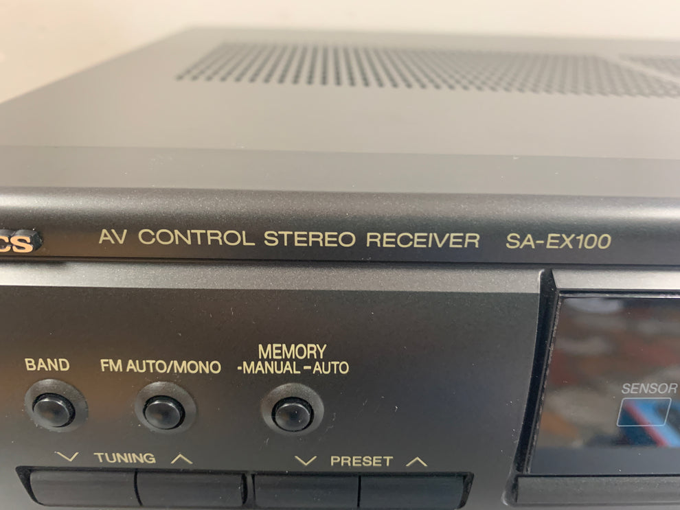 Technics SA-EX100 Stereo Receiver * 80W RMS * 1996 – The Turntable Store