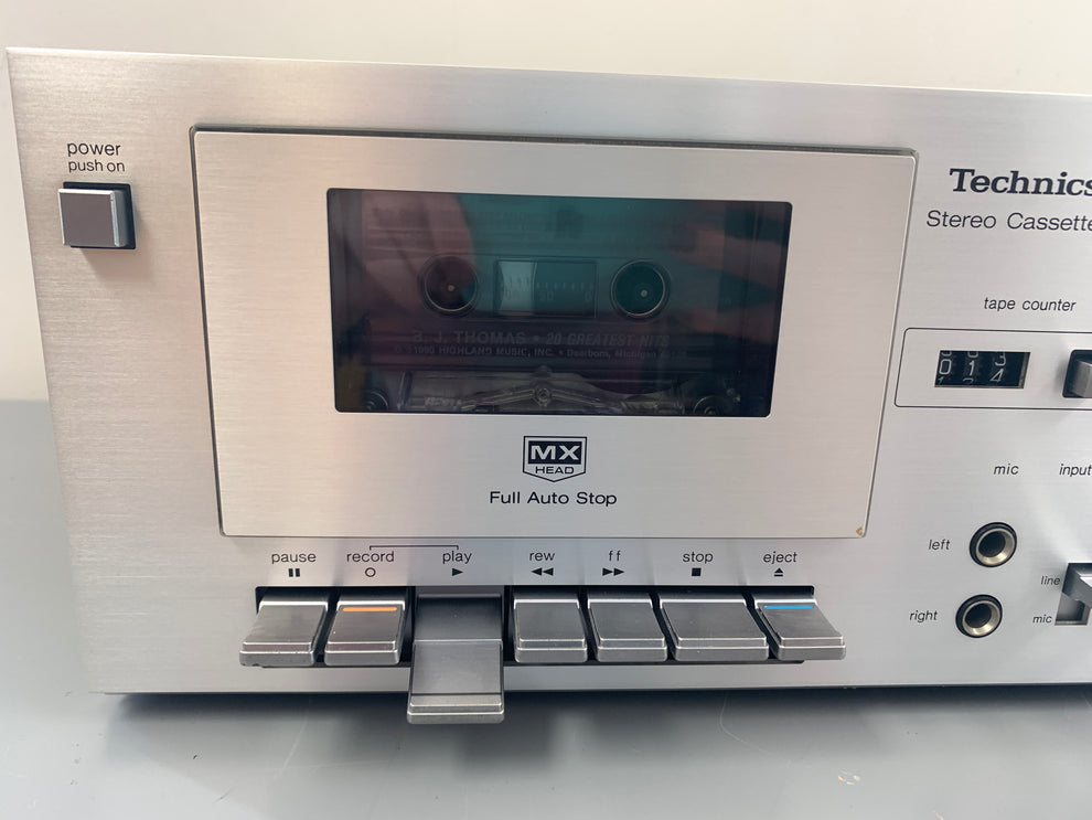 Technics RS-M8 Single Cassette Deck – The Turntable Store