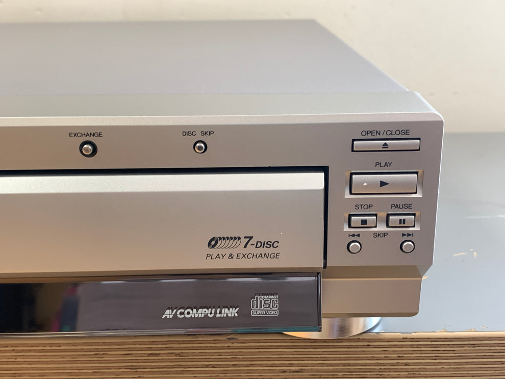 JVC XV-FA902 DVD/CD Carousel * 7 Discs – The Turntable Store