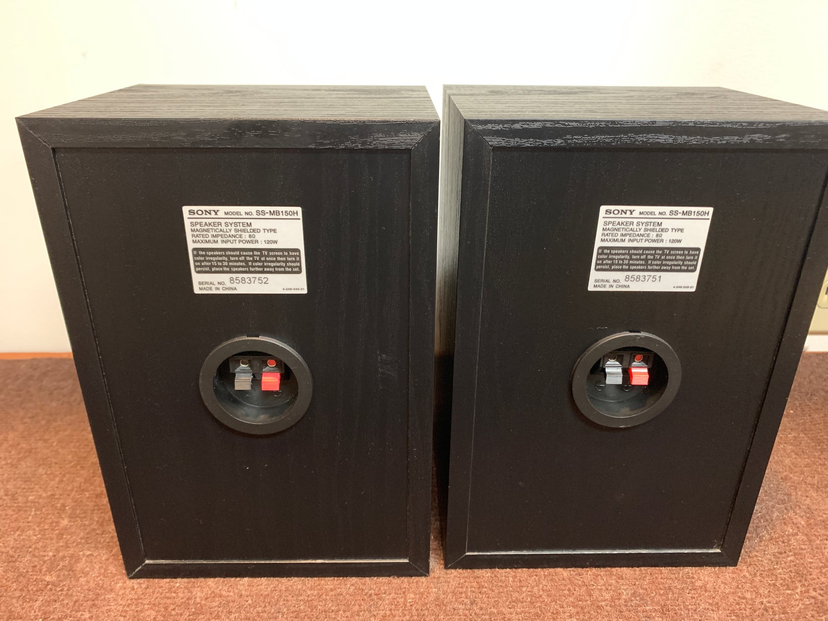 Sony SS-MB150H Bookshelf Speakers – The Turntable Store