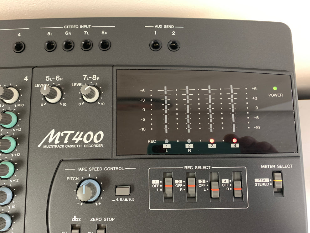 Yamaha MT400 Multitrack Cassette Recorder – The Turntable Store