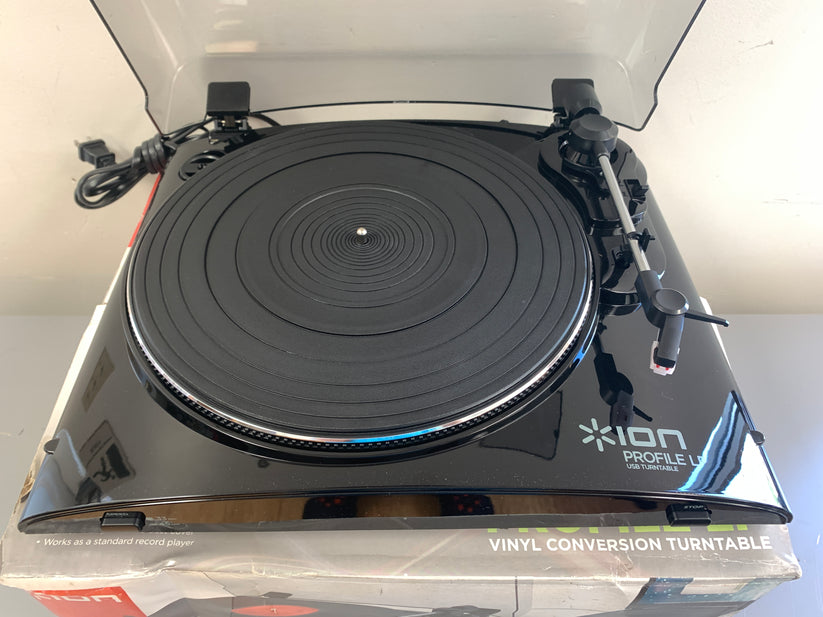 ION Profile LP * Turntable with USB Output * NEW Open Box – The ...