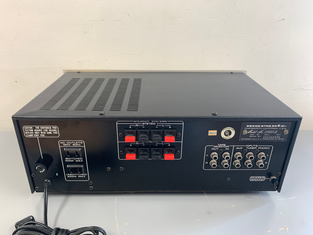 Marantz 1060B Stereo Integrated Amplifier * FULLY Recapped ! – The ...