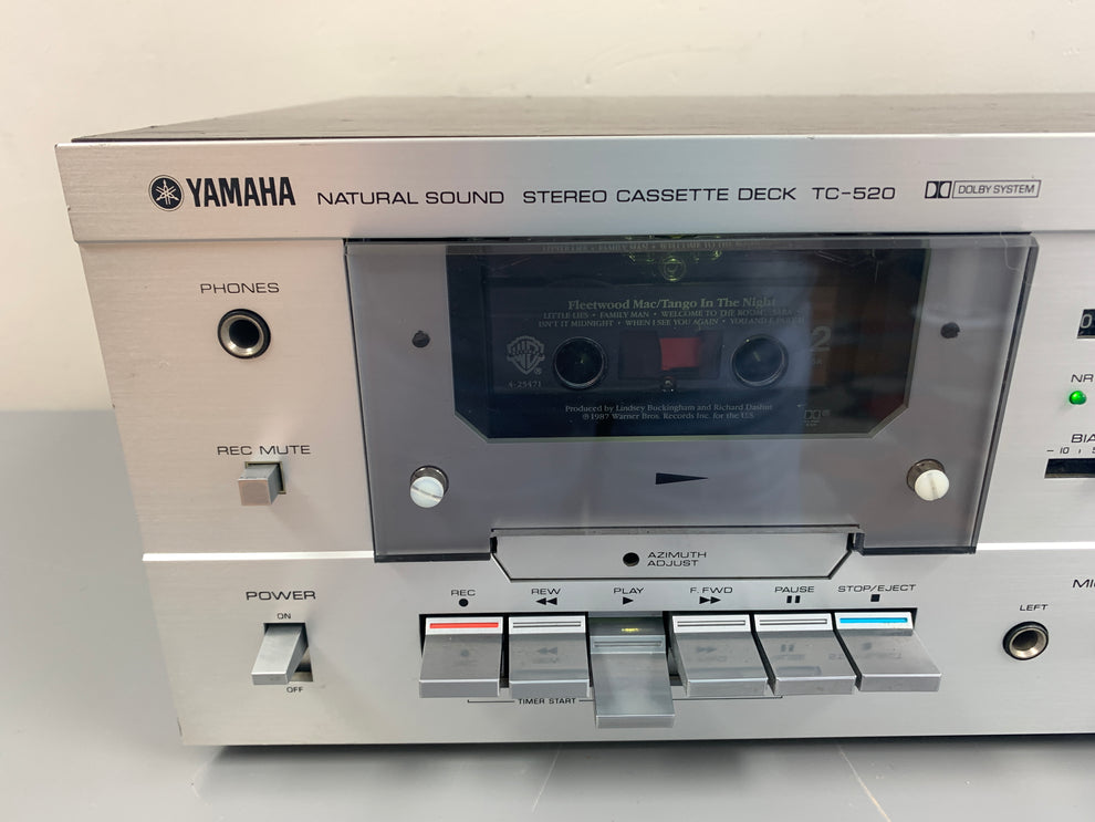 Yamaha TC-520 Stereo Cassette Deck – The Turntable Store