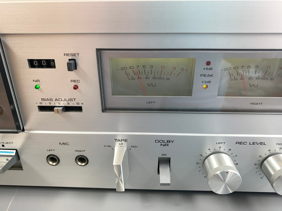 Yamaha TC-520 Stereo Cassette Deck – The Turntable Store