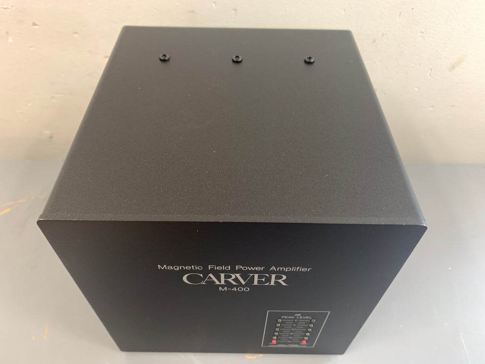 Carver M400 Stereo/Mono Power Amplifier * 200W RMS * 1980 – The ...