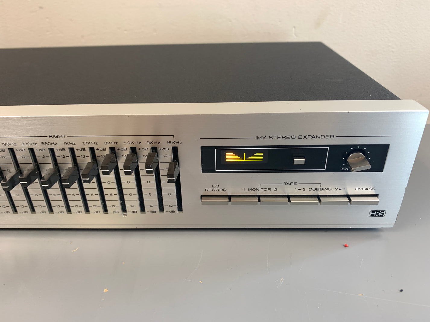 Realistic 31-2010 Graphic Equalizer & Stereo Expander – The Turntable Store