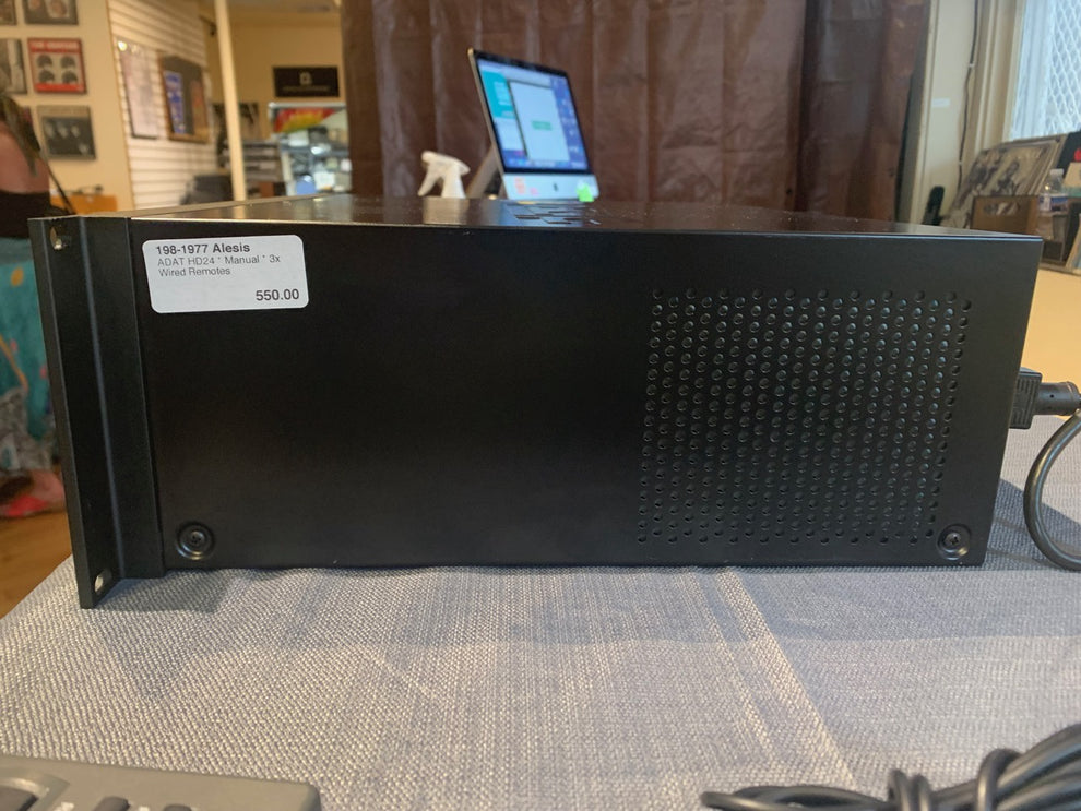 Alesis ADAT HD24 * Manual * 3ea Wired Remotes * Hard Disk – The ...