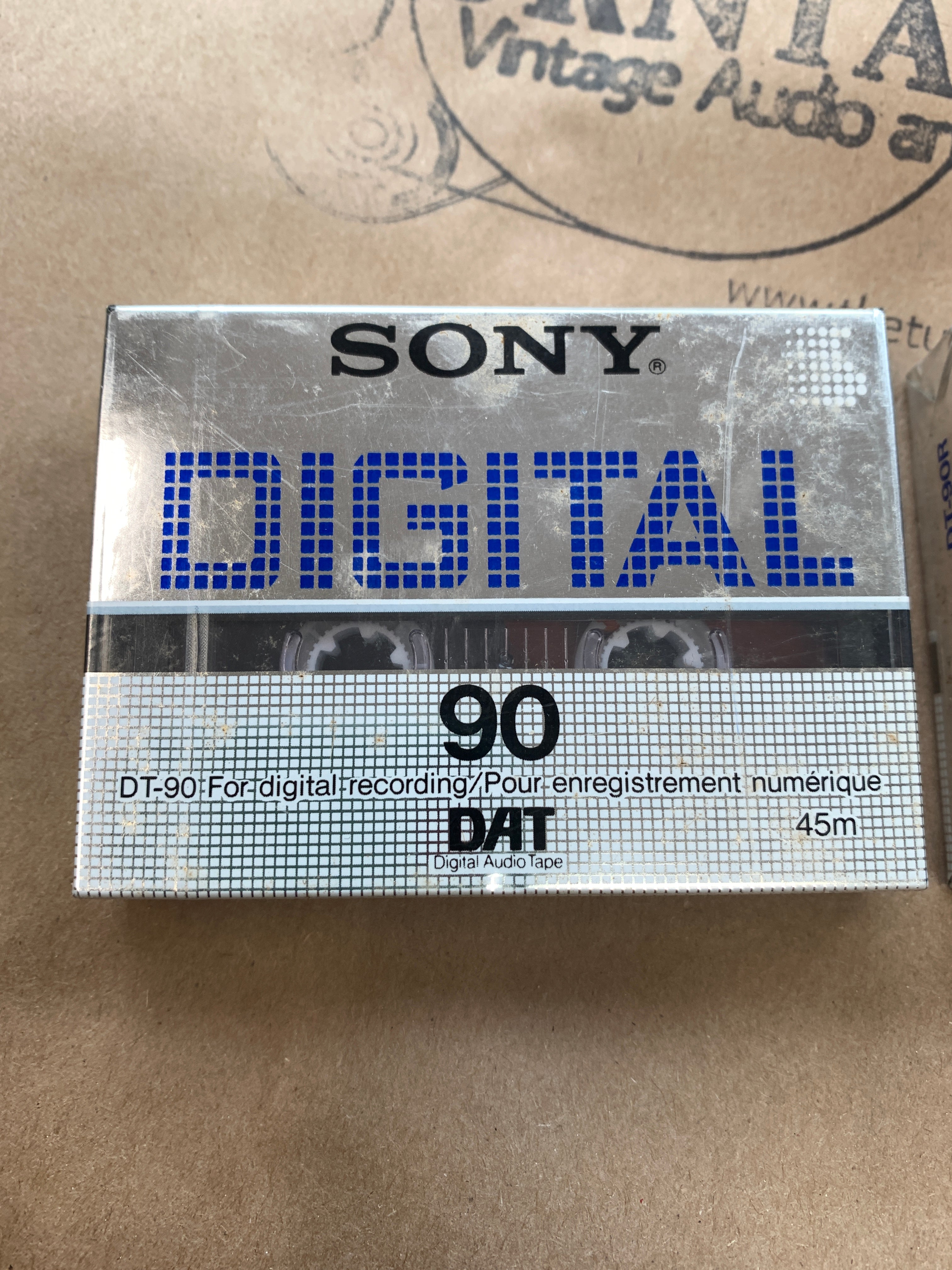 Sony Digital DT-90 DAT Blank Tapes Sealed – The Turntable Store