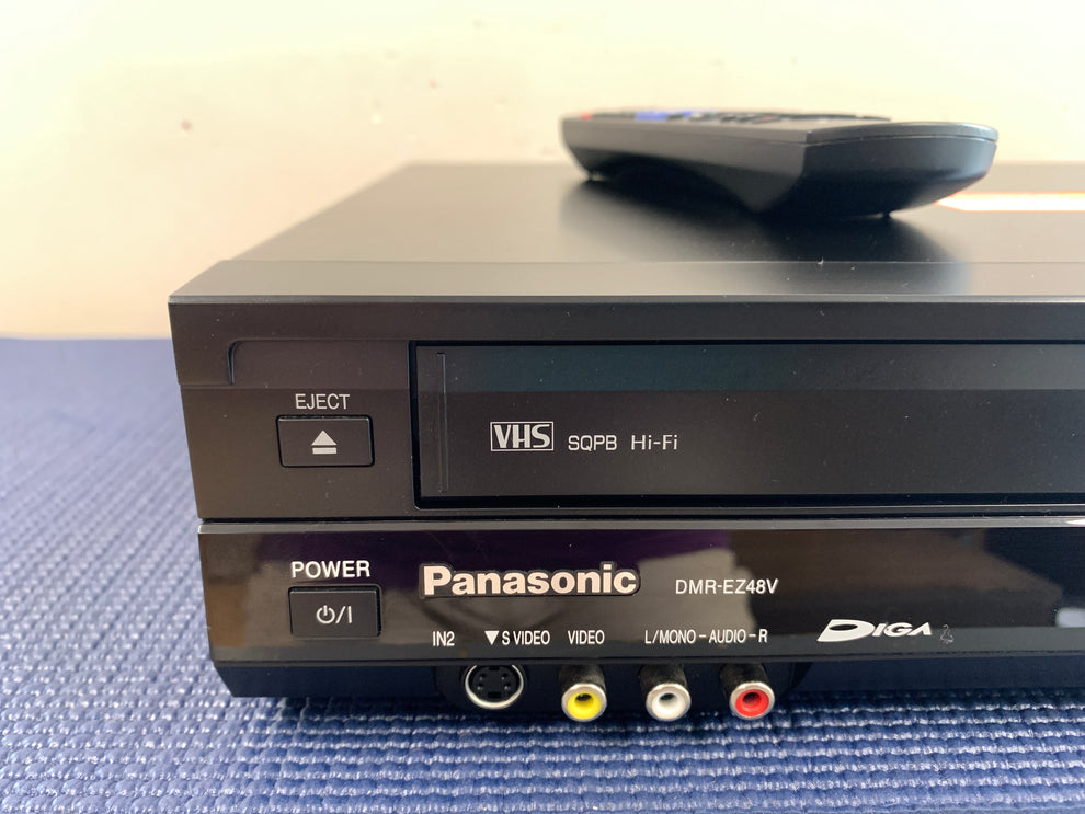 Panasonic DRM-EZ48V VHS/DVD Recorder * Remote Control – The Turntable Store