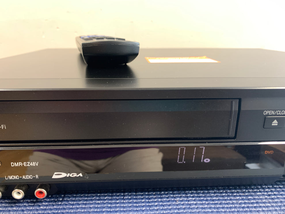 Panasonic DRM-EZ48V VHS/DVD Recorder * Remote Control – The Turntable Store