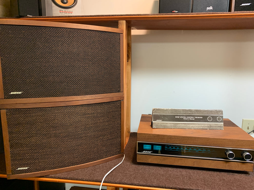 Bose 551 Spatial Control Receiver 100W RMS & Bose 901 Series IV Speake ...