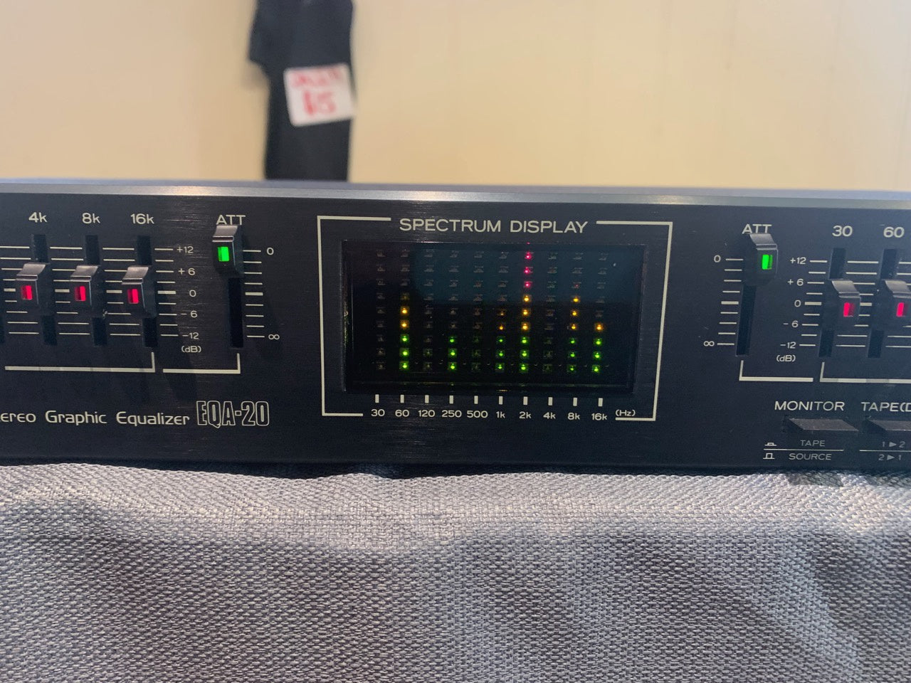 Teac EQA-20 Graphic Equalizer with Spectrum Analyzer – The Turntable Store