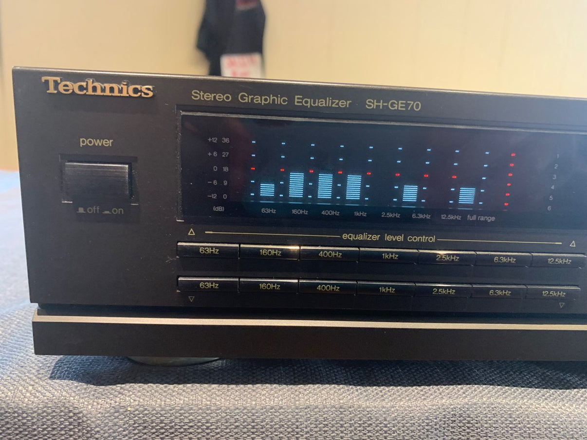 Technics SH-GE70 Graphic Equalizer with Spectrum Analyzer – The ...