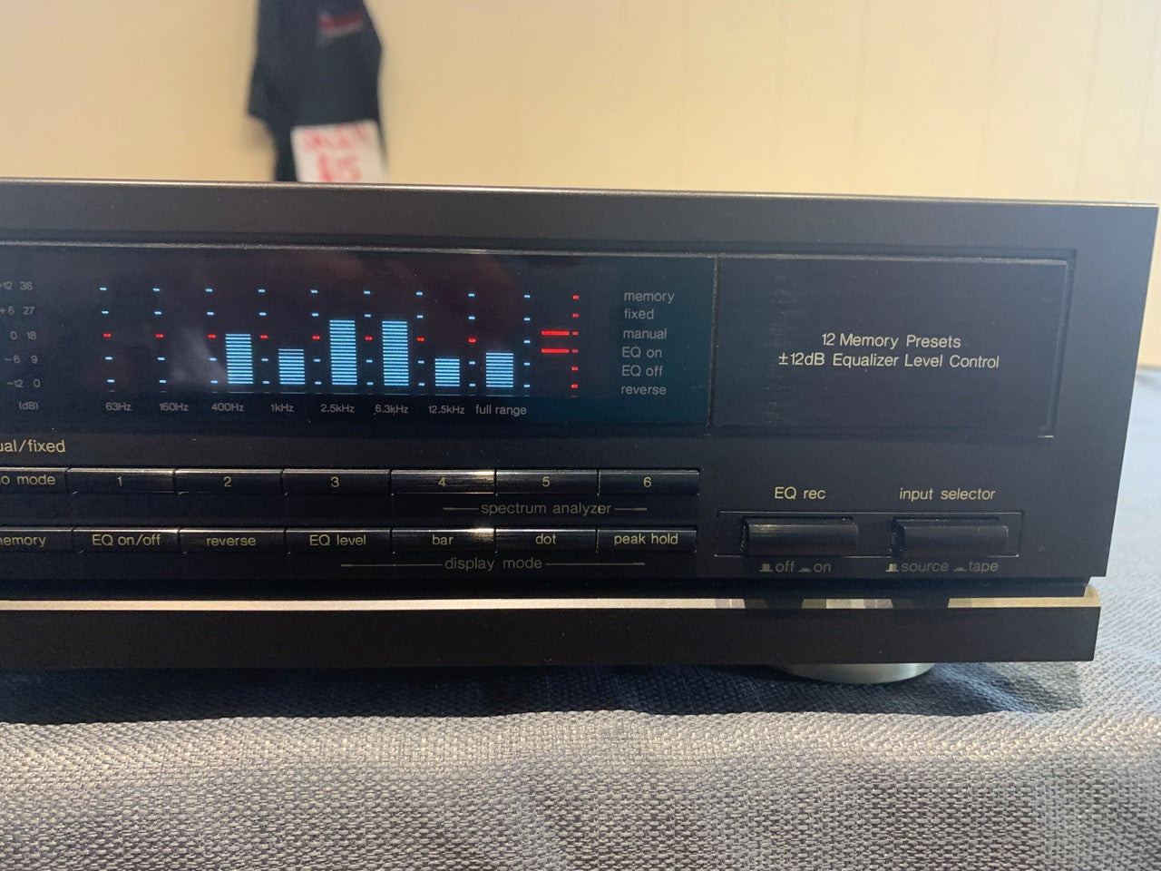 Technics SH-GE70 Graphic Equalizer with Spectrum Analyzer – The ...