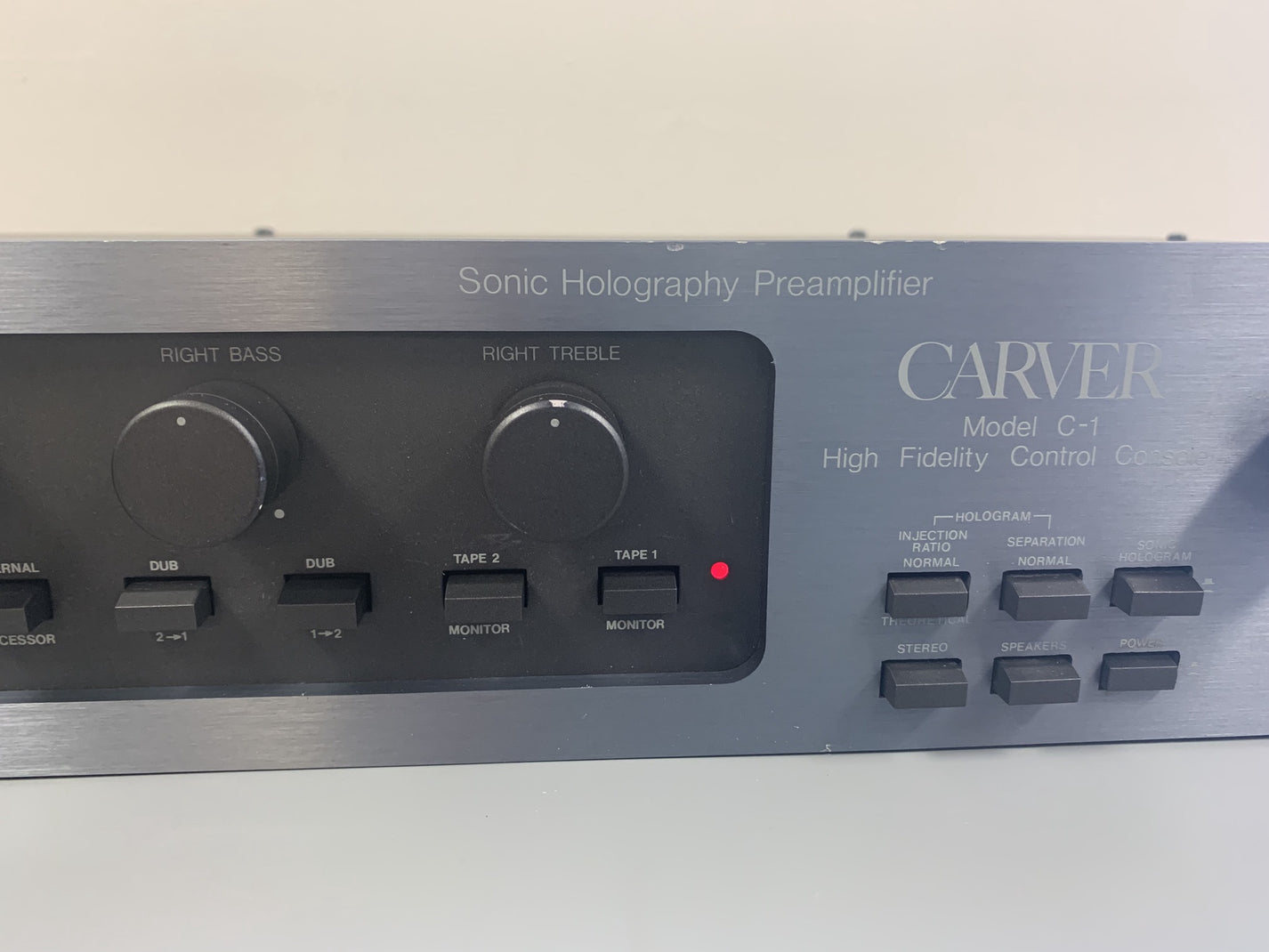 Carver C1 Stereo Preamplifier Sonic Hologram – The Turntable Store