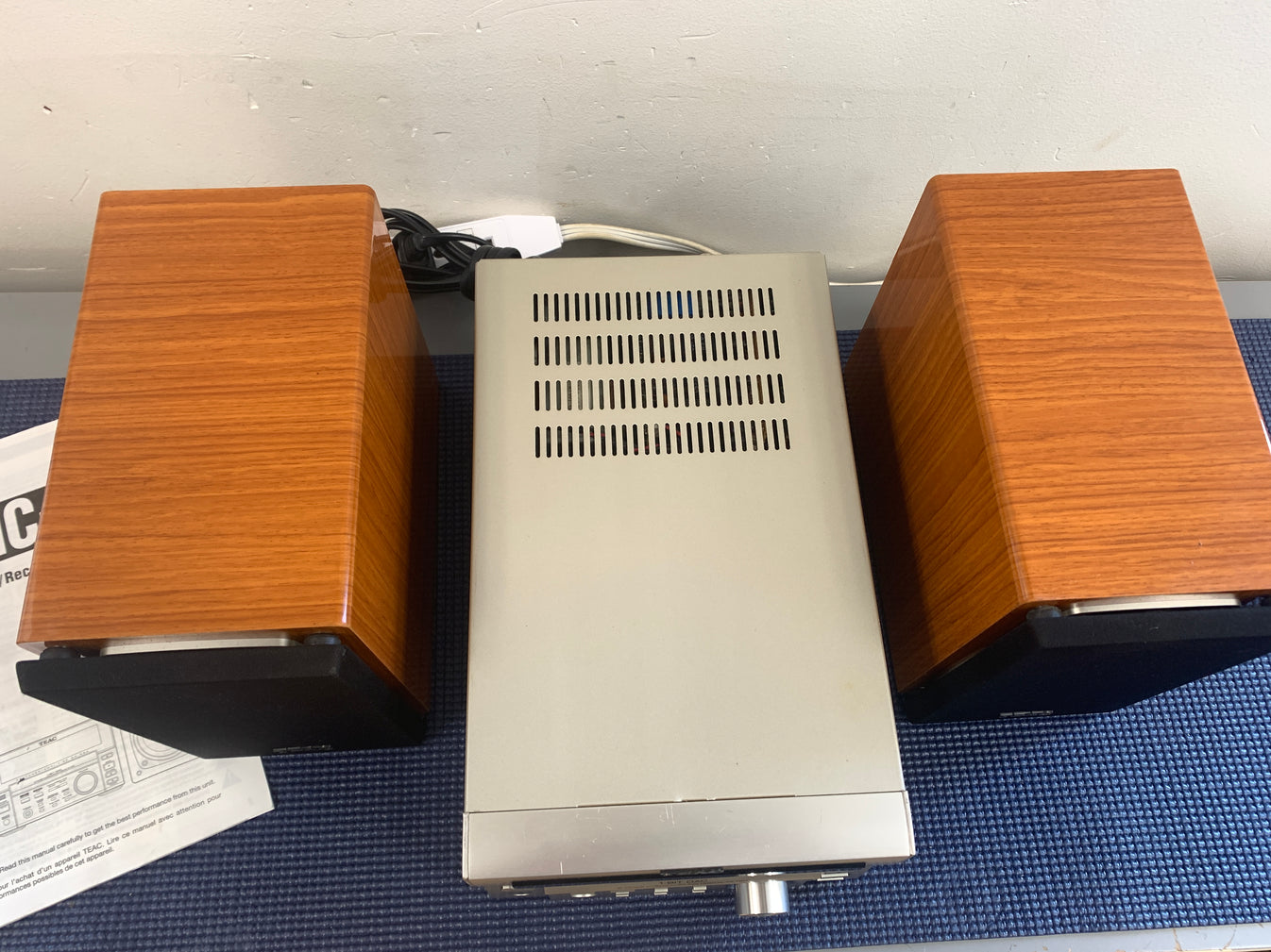 Teac MC-D80 * AM/FM/CD Mini Receiver * Speakers * Phono Input – The ...