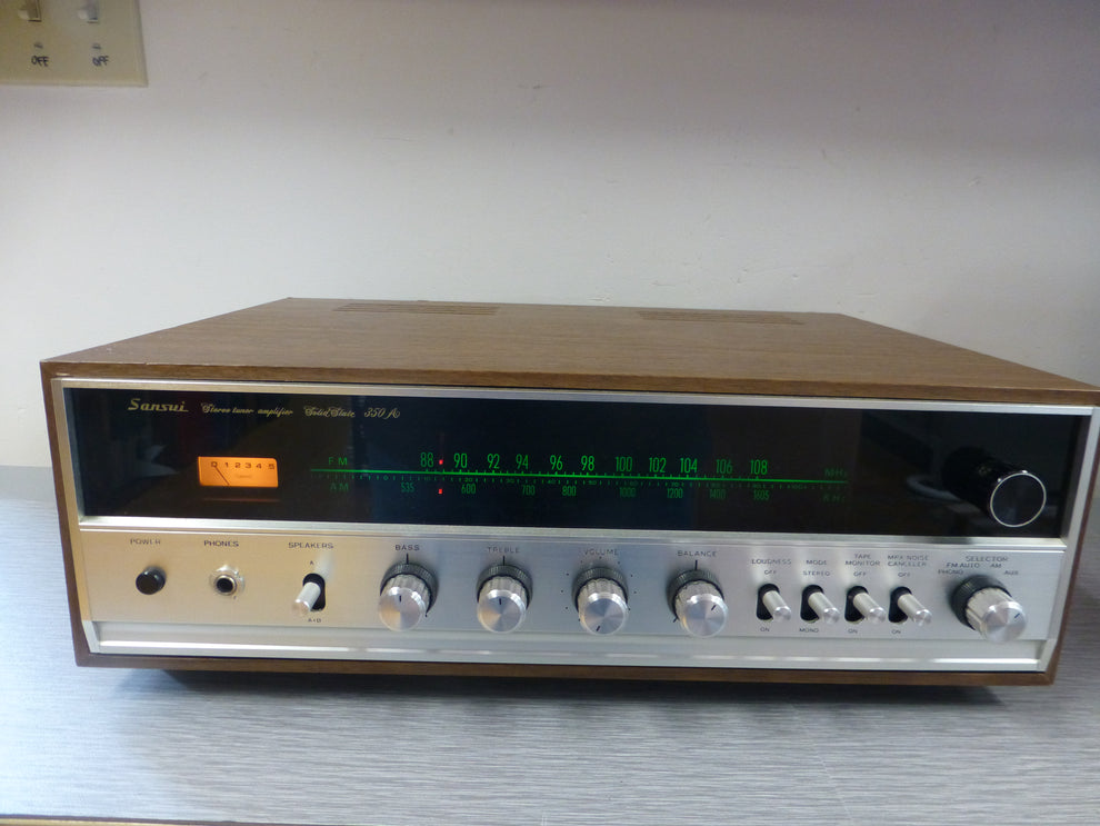 Sansui 350A Stereo Receiver * Fully Rebuilt and Recapped in Sep/2024 ...