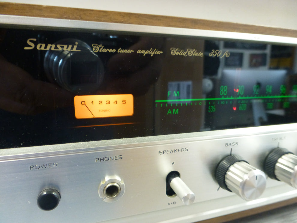 Sansui 350A Stereo Receiver * Fully Rebuilt and Recapped in Sep/2024 ...